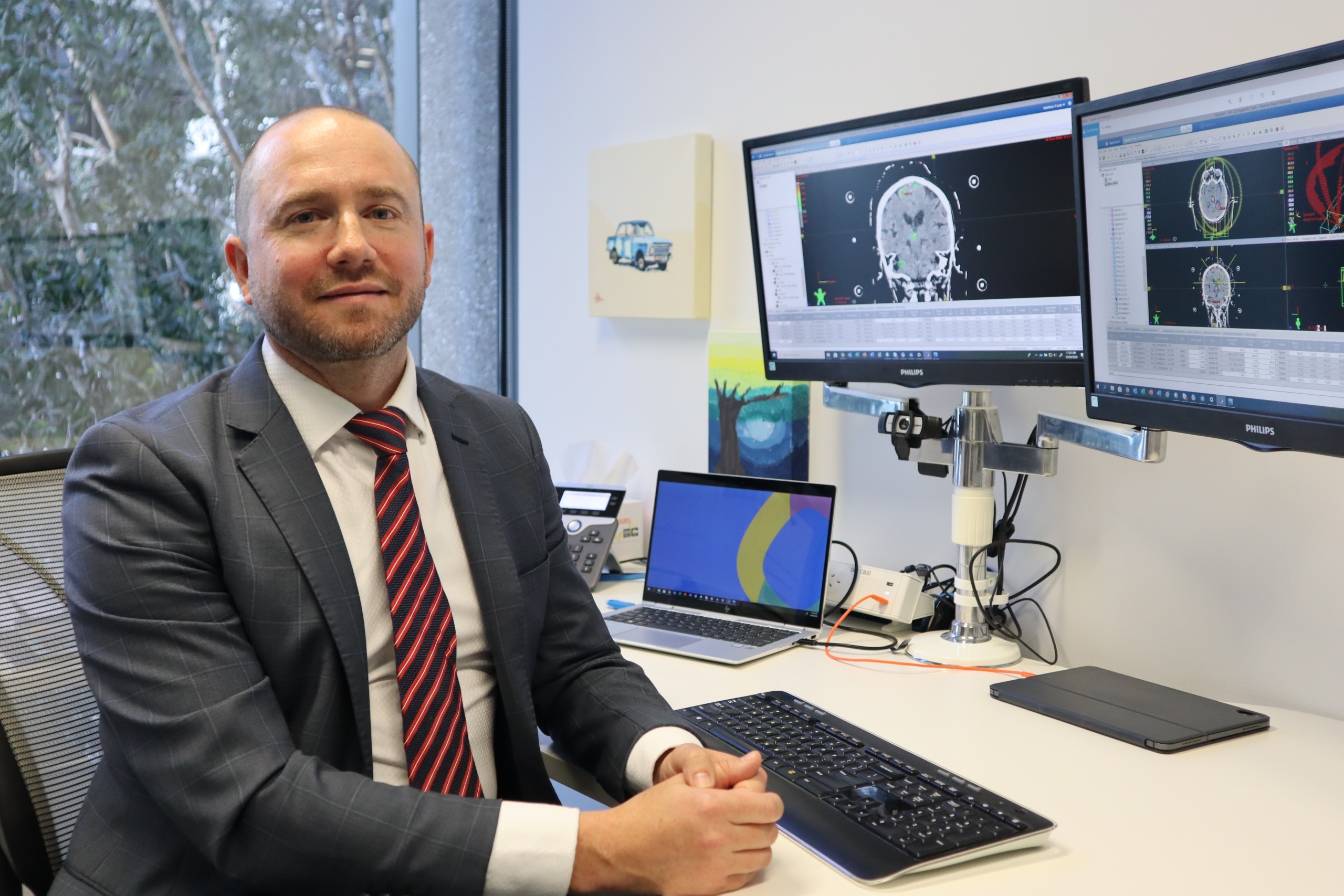 A/Prof Matthew Foote discusses radiosurgery — Icon Group
