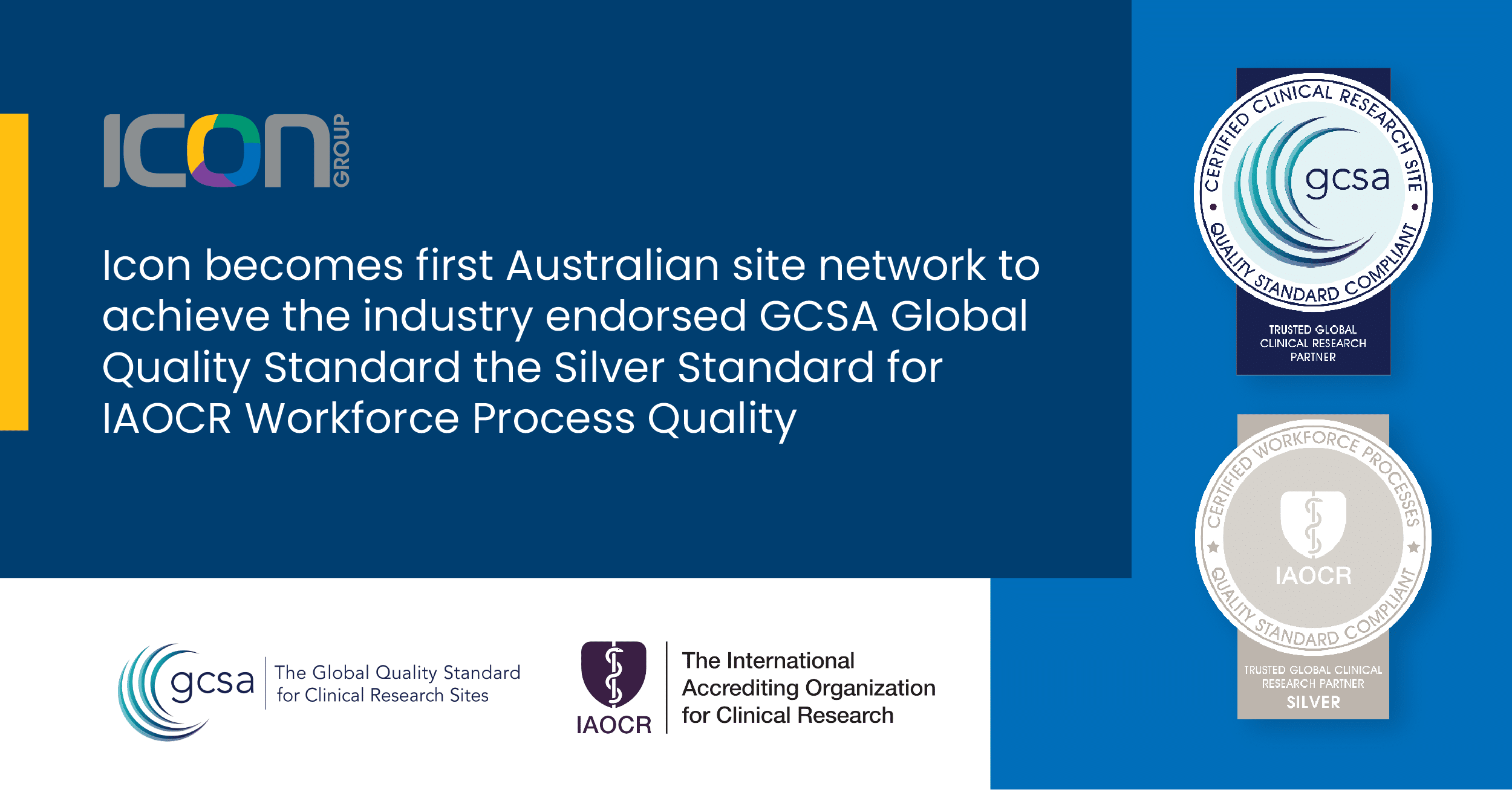 An Australian First - Icon Group achieves dual global quality ...